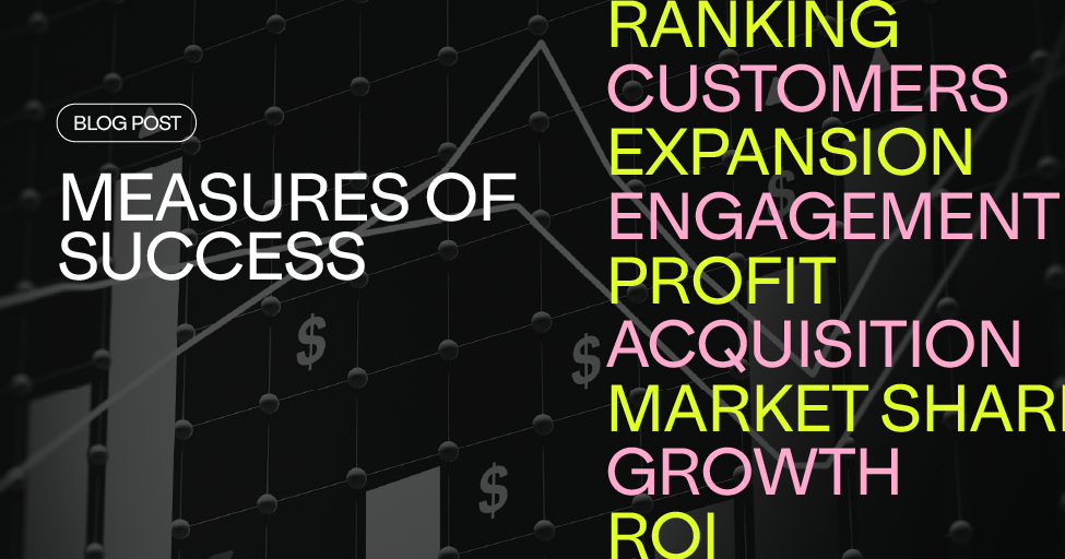 Measures of success | Toward